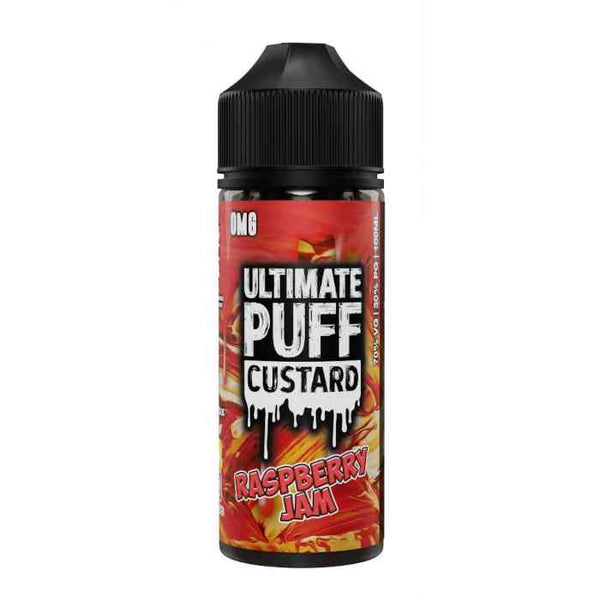 Raspberry Jam - Ultimate Puff Custard E-Liquid 100ml – Vapourmate